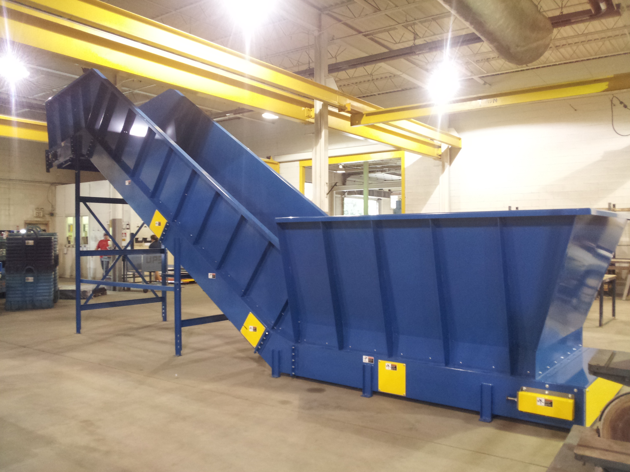4" Pitch Hinged Steel Belt Conveyor - Endura-Veyor Inc.